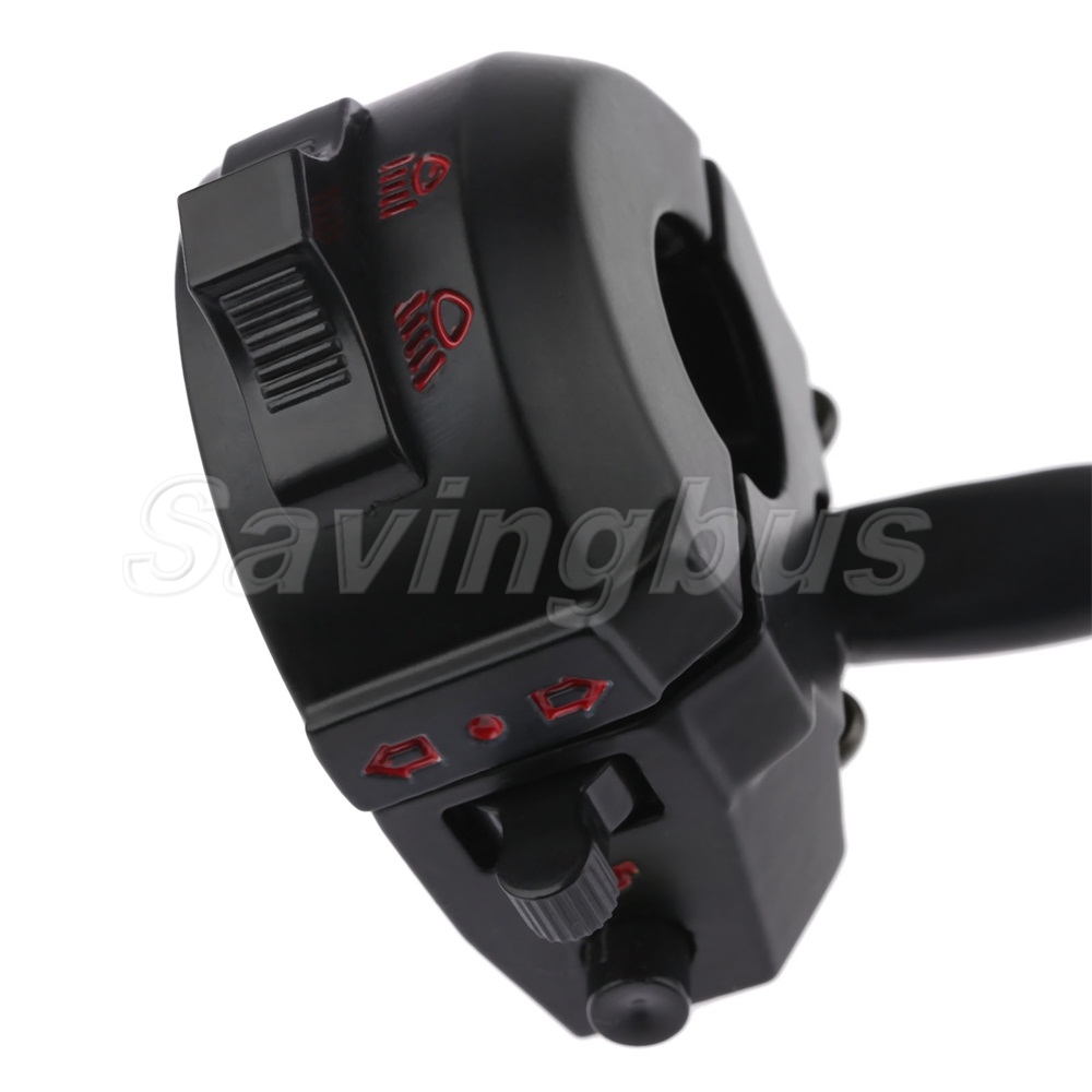 7/8" Motorcycle Switches Left Right Handlebar Horn Turn Signal Light ...